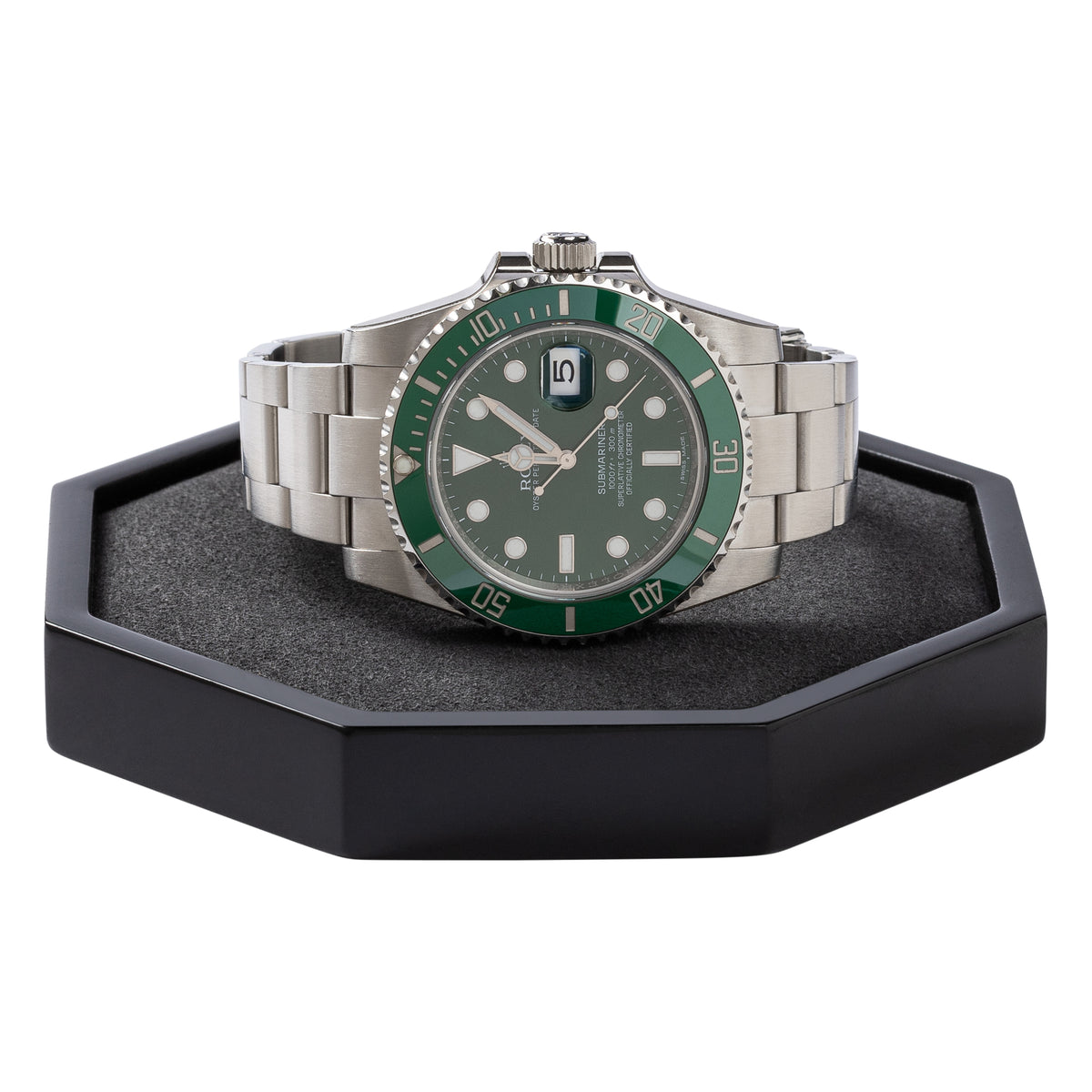 Qwatch Octagon Watch Pad Cushion: Elegant Wooden Watch Pad with ...